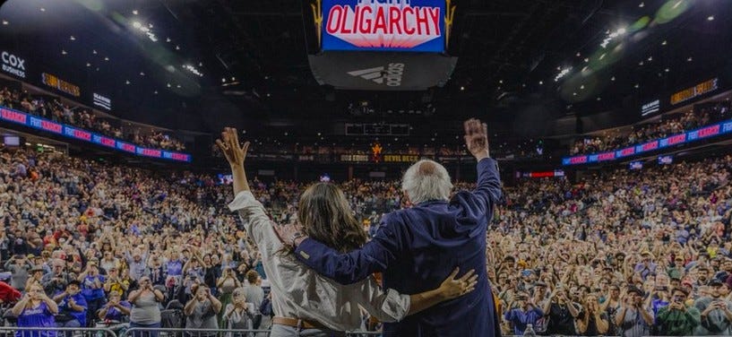 Bernie Sanders And AOC Sell Out Arena That Trump Couldn't Fill