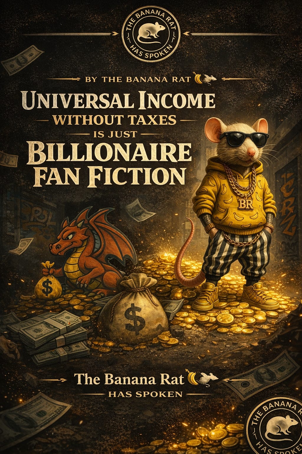 Universal Income Without Taxes Is Just Billionaire Fan Fiction