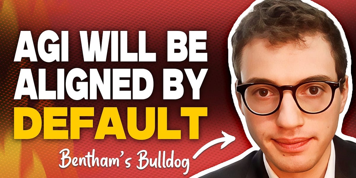 His P(Doom) Is Only 2.6% — AI Doom Debate with Bentham's Bulldog, a.k.a ...