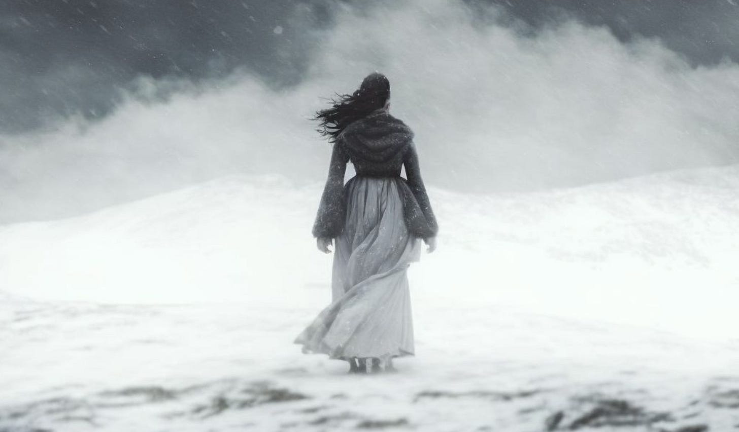 Winter Folklore; The Witches & Hags of Winter - by Emily
