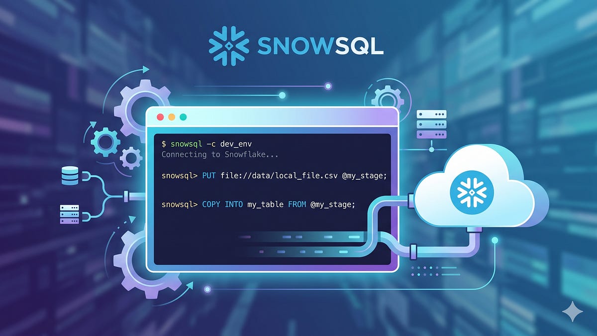 SnowSQL: The Data Engineer’s Guide to Snowflake’s CLI