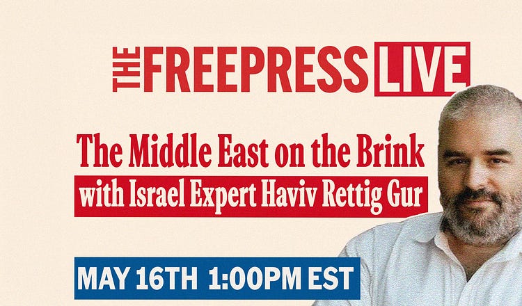 JOIN US LIVE: Haviv Rettig Gur Answers Your Questions on the Middle East