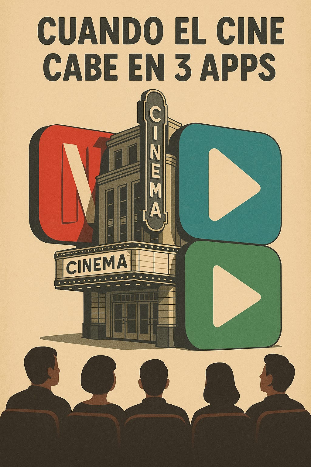 Cuando el cine cabe en tres apps - by Pepe Porcayo
