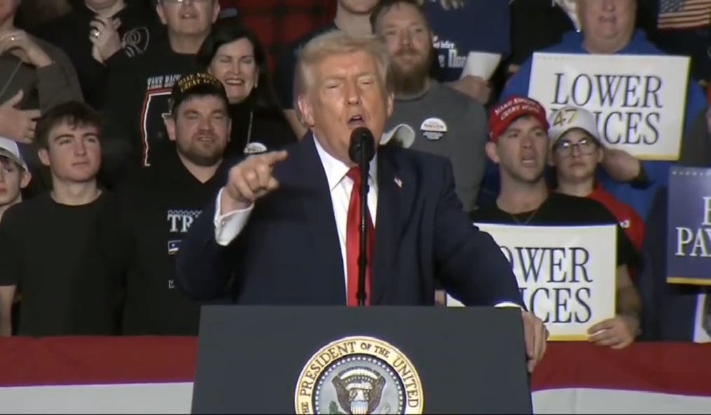 Trump disrupted in DEEP RED Iowa