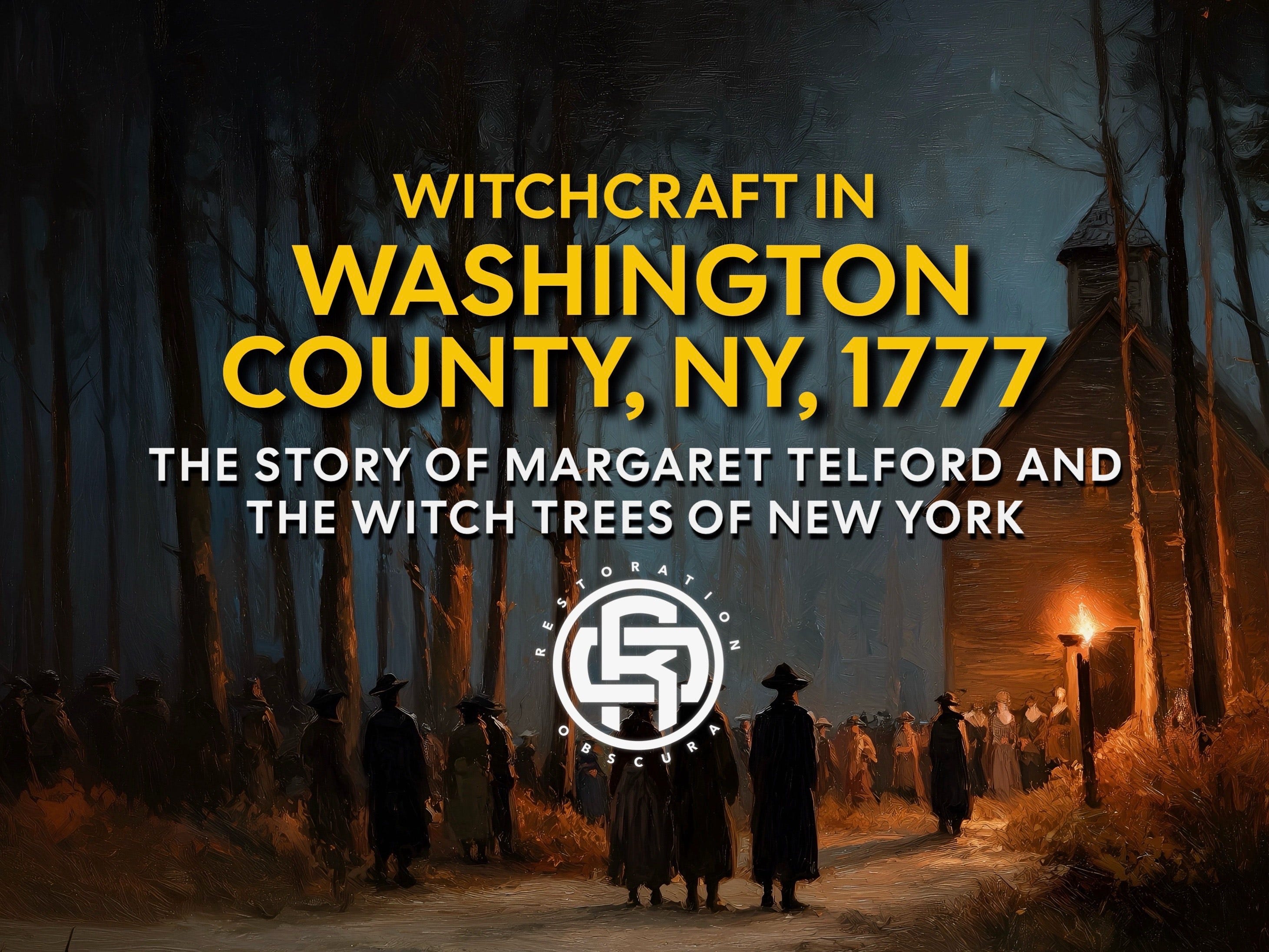 Witchcraft in Washington County, NY, 1777 - by John Bulmer