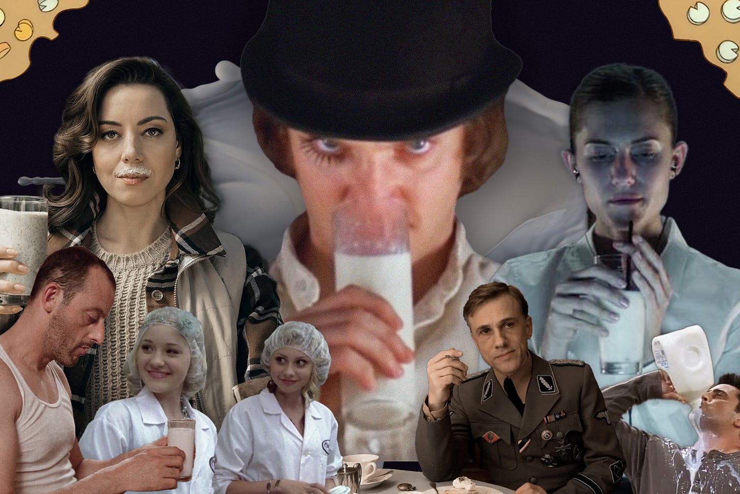 From Innocence To Evil: Decoding Cinema's Milk Motif