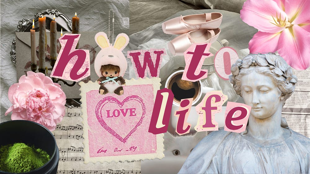 how to fall in love with life - by janelle - one cup of tea