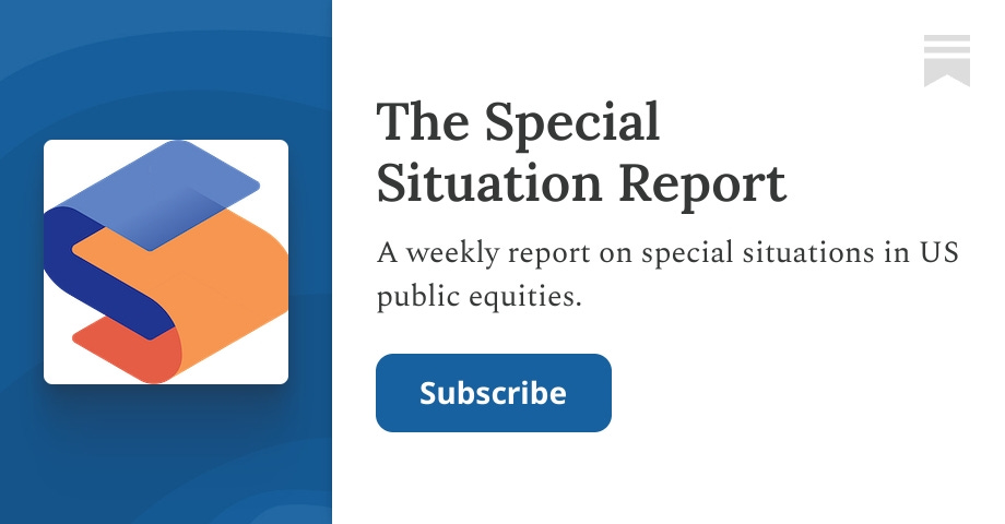 The Special Situation Report | Substack