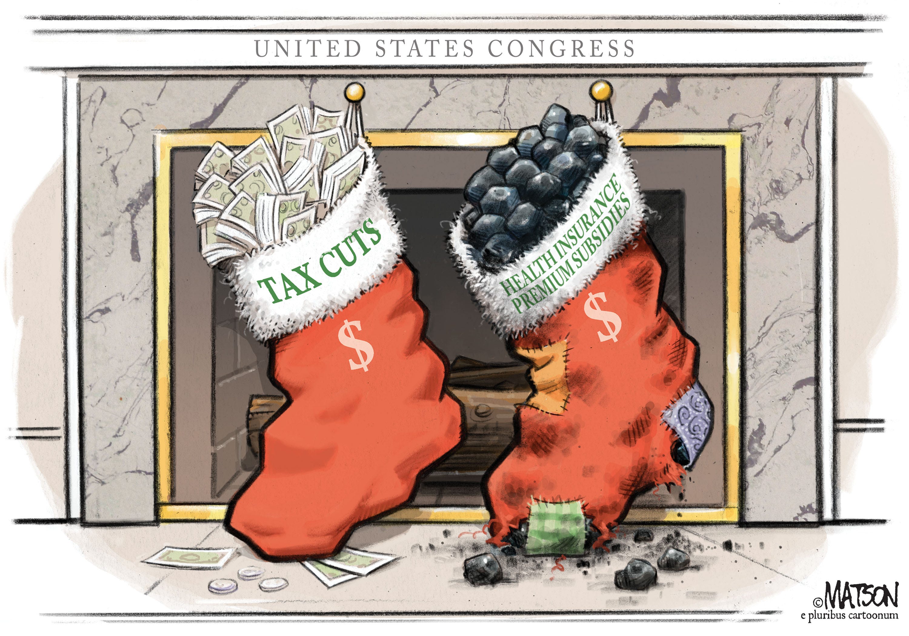 Stocking Stuffers - by RJ Matson - The Contrarian