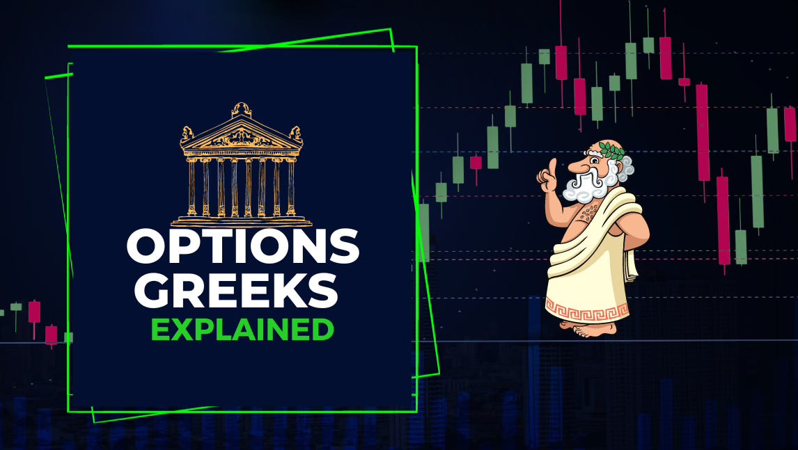 Options Greeks Explained: Delta, Gamma, Theta, Vega, and Rho