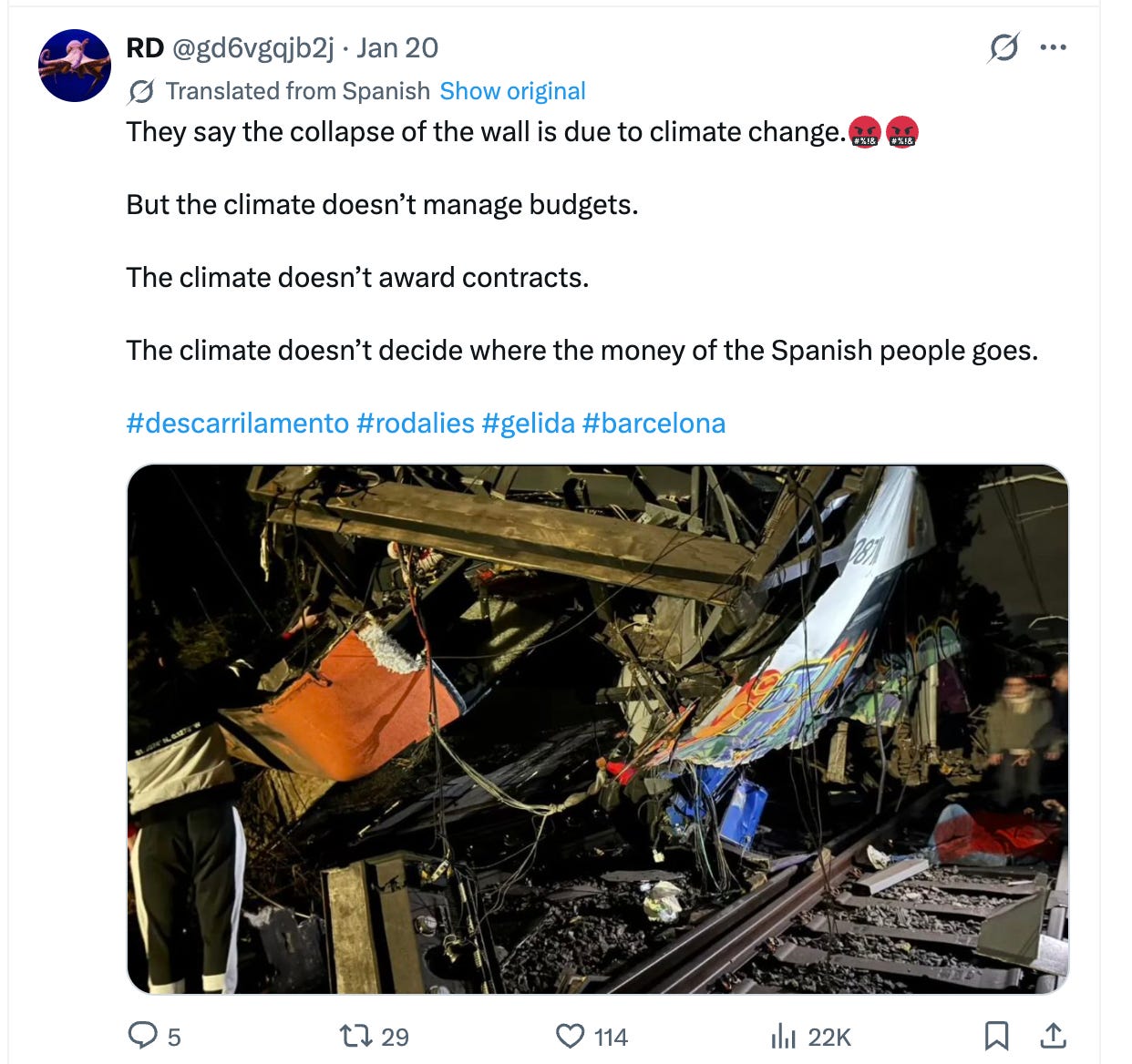 Fourth Railway Accident In Spain In Less Than A Week: Reports Of ...