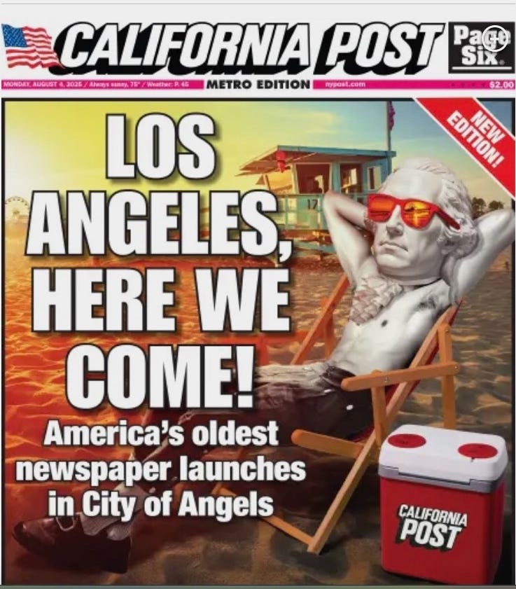 L.A. to N.Y. Post: Drop dead - by Mariel Garza