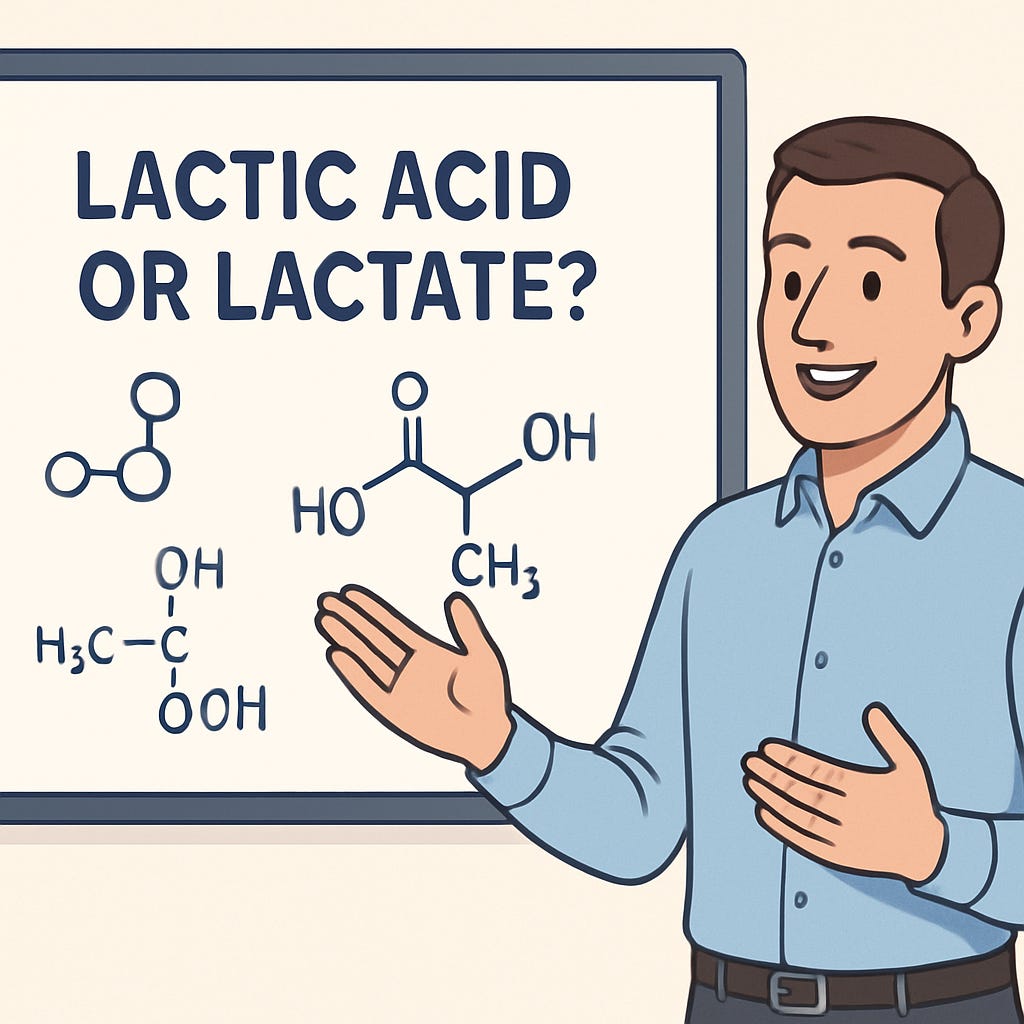 Lactic Acid or Lactate? The Great Biochemistry Showdown!