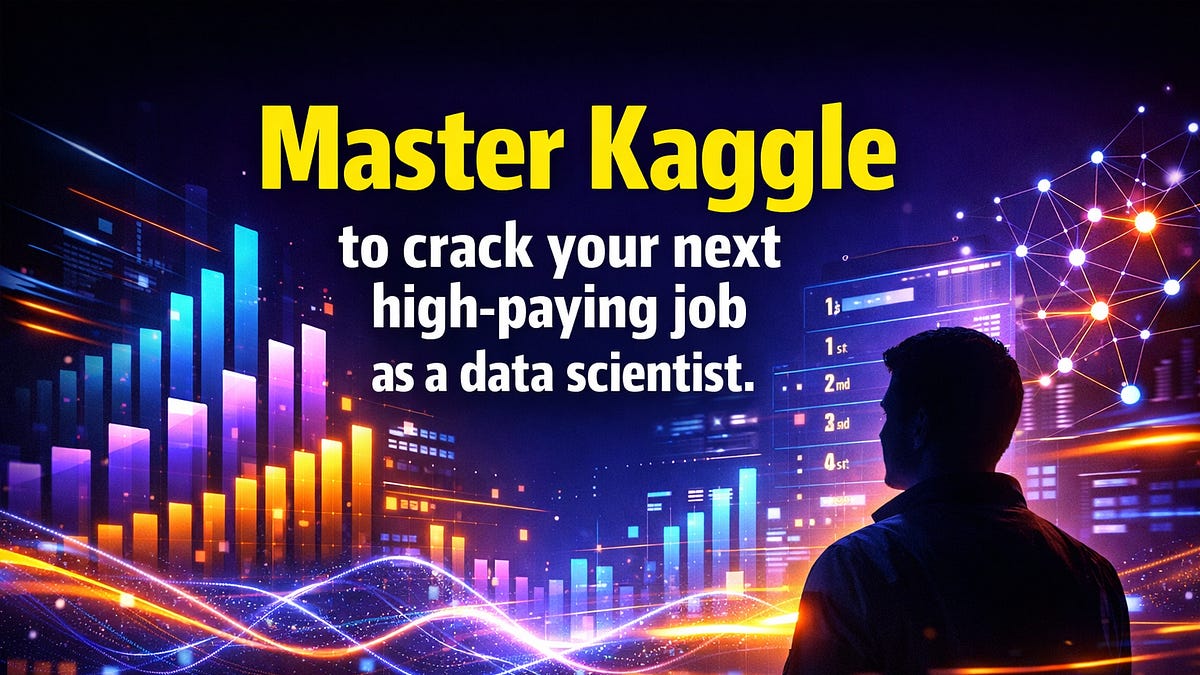 Master Kaggle to crack your next high paying job as a data scientist