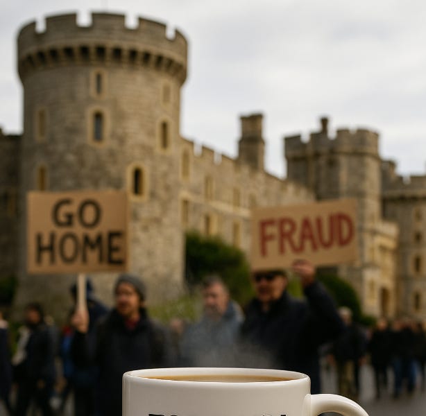 The $100 Billion Victim Arrives in London - by Mary Geddry