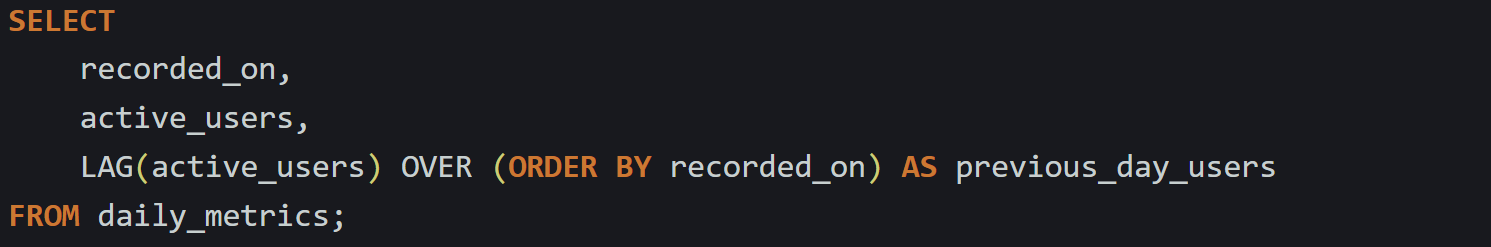 Calculating Percent Change Between Rows in SQL