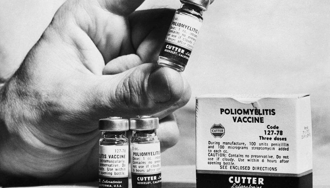 The Cutter Incident of 1955: A Polio Vaccine Tragedy