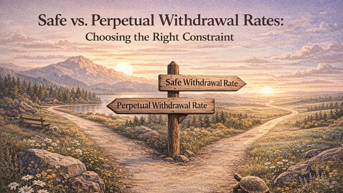 Safe vs. Perpetual Withdrawal Rates: Choosing the Right Constraint ...