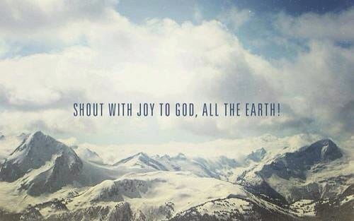 Shout with joy… - Julio Fernandez