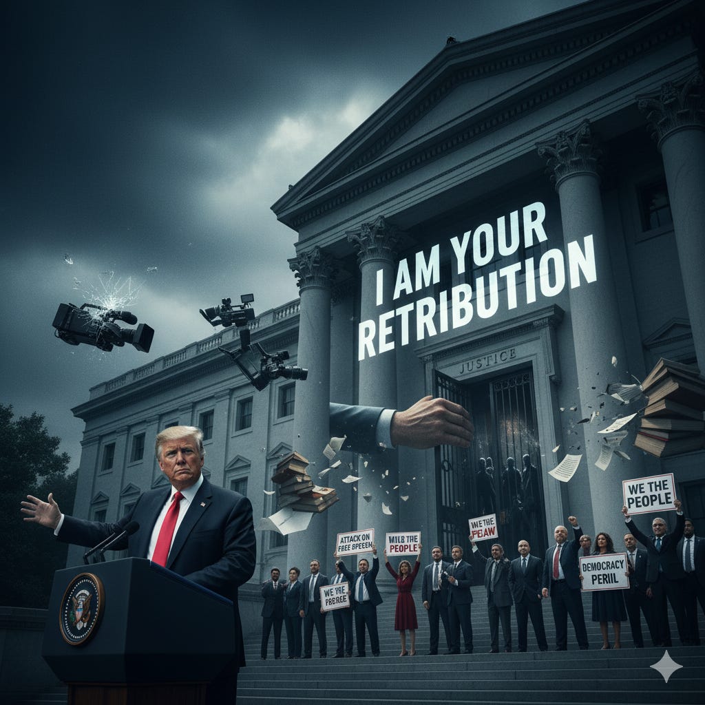 “I Am Your Retribution": President Trump Weaponizes The Justice ...