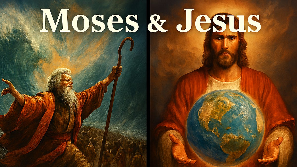 Moses and Jesus - by Faith Baptist Perry