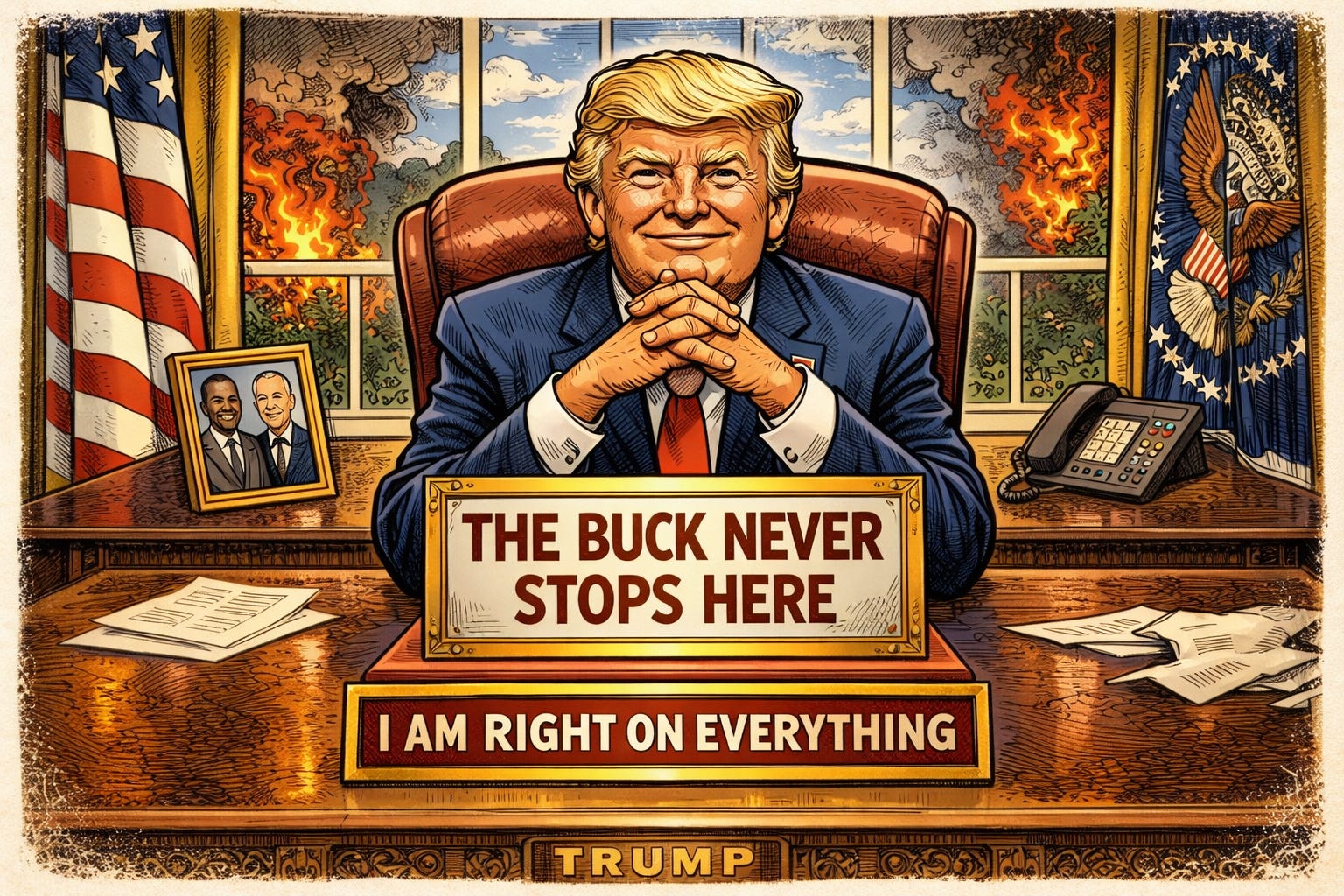 The Buck Never Stops Here - by Paul Mrocka