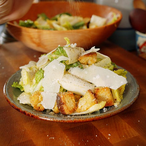 fancy caesar salad