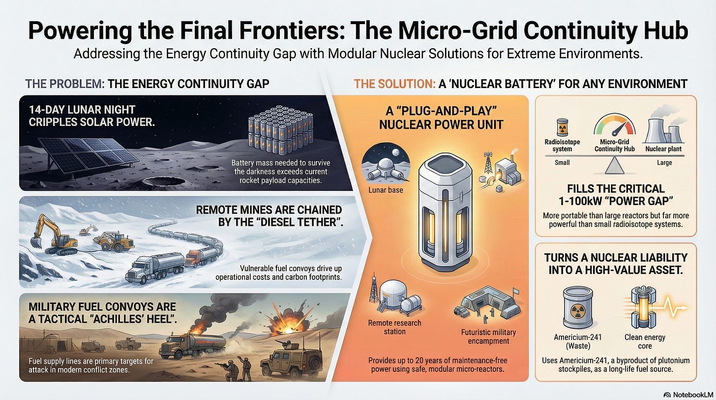 Modular Nuclear Micro-Reactors [Concept]