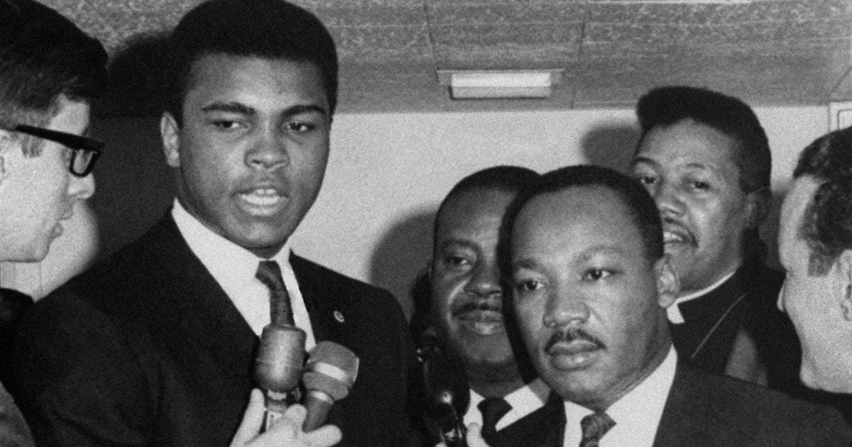 When Muhammad Ali stared down the country on Vietnam -- and won