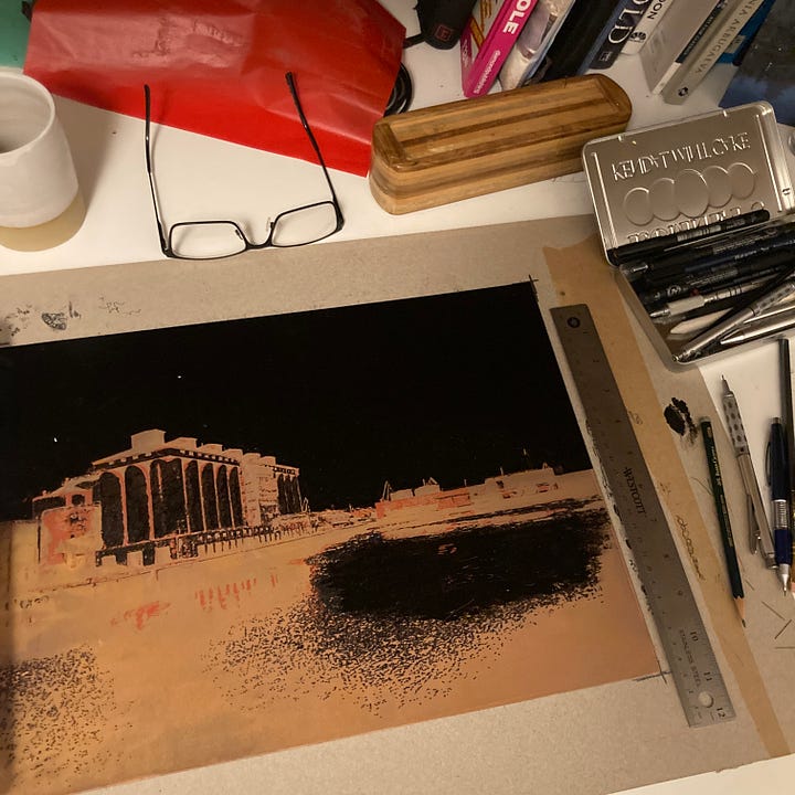The Etching Process - Chris Otley Artist