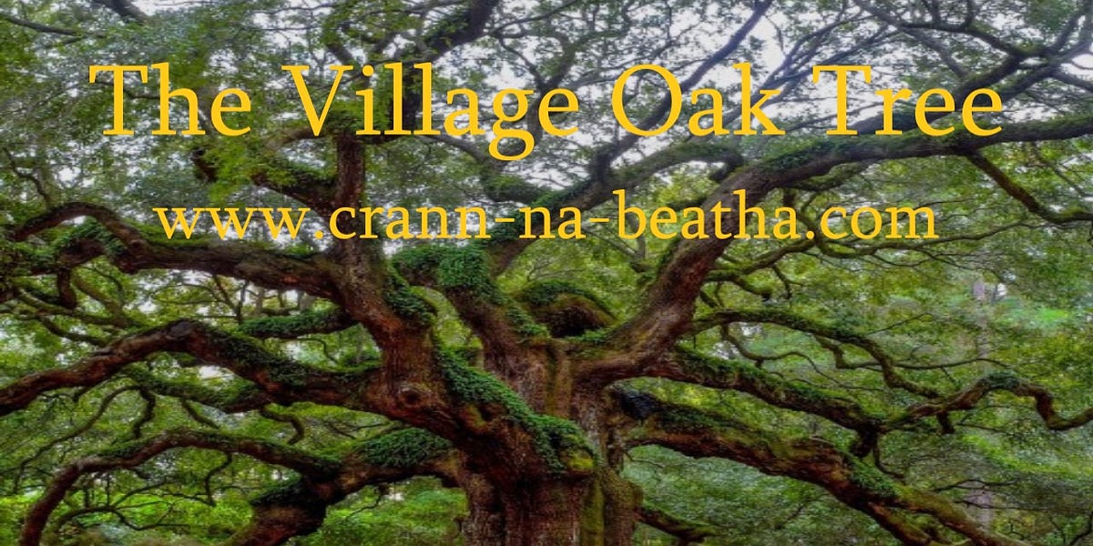 The Village Oak Tree - by Terrance Ó Domhnaill