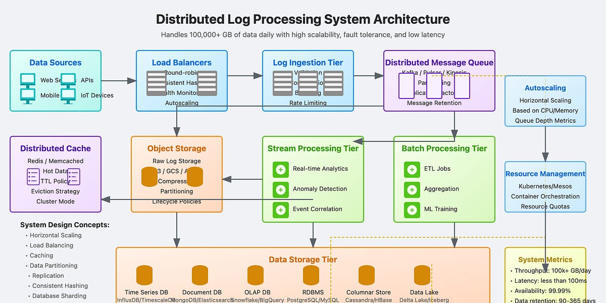 Distributed Log Processing System: From Zero to Production