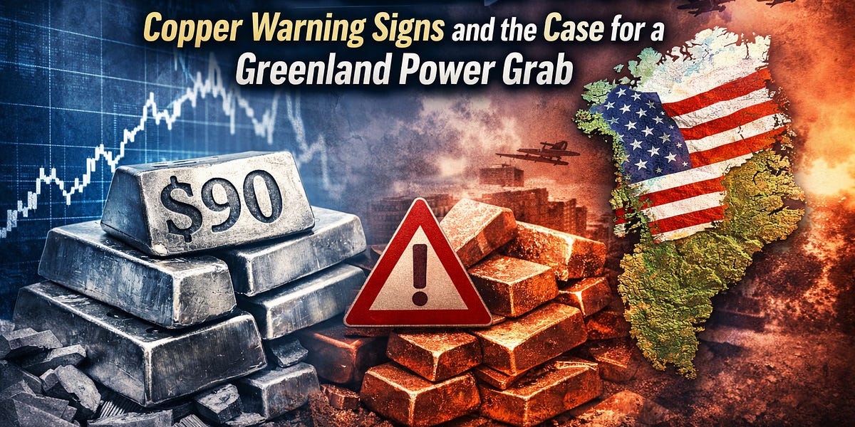 Silver Beyond $90! Copper Warning Signs and the Case for a Greenland ...