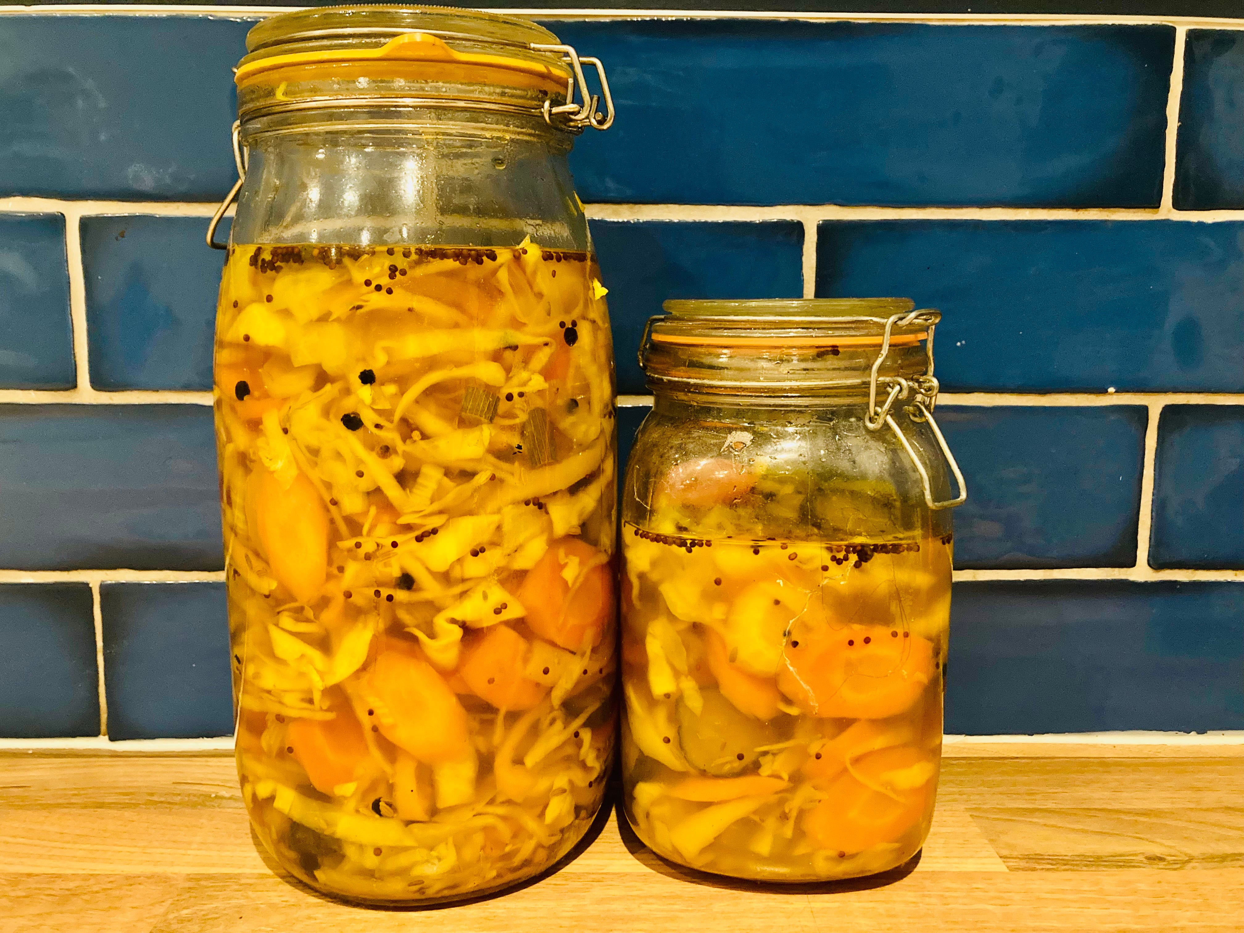 Recipe for the best curried pickles