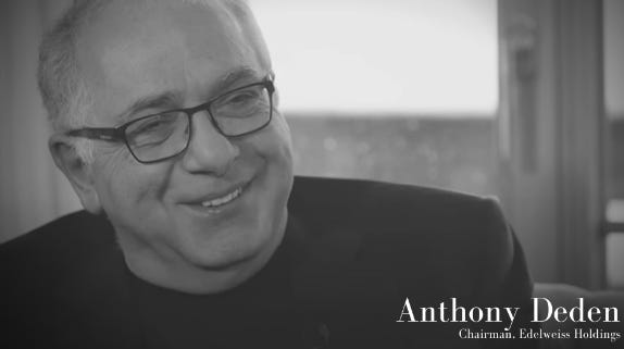 Tony Deden: Chairman of Edelweiss