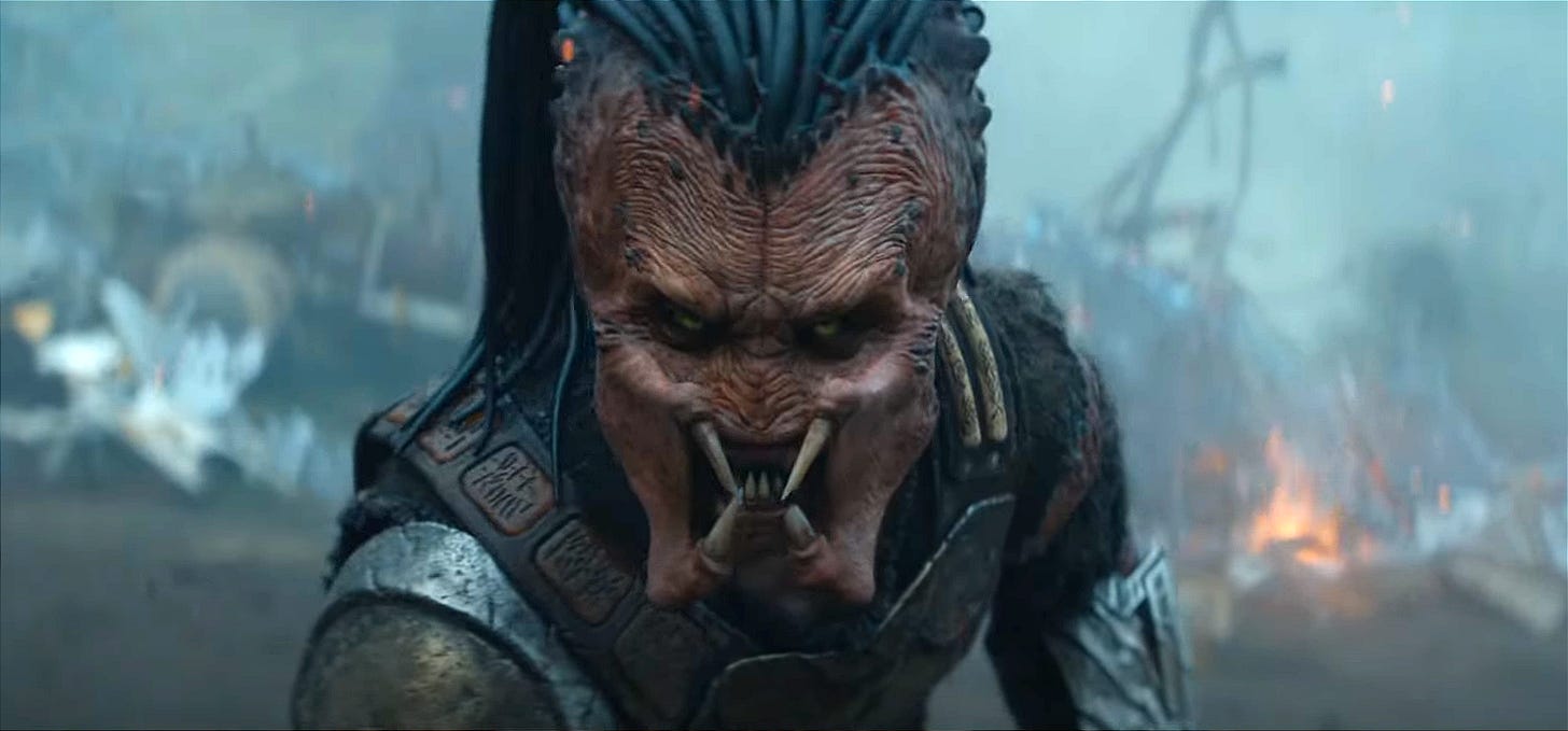 "Predator: Badlands" Full Trailer: Elle Fanning Plays a Weyland-Yutani ...