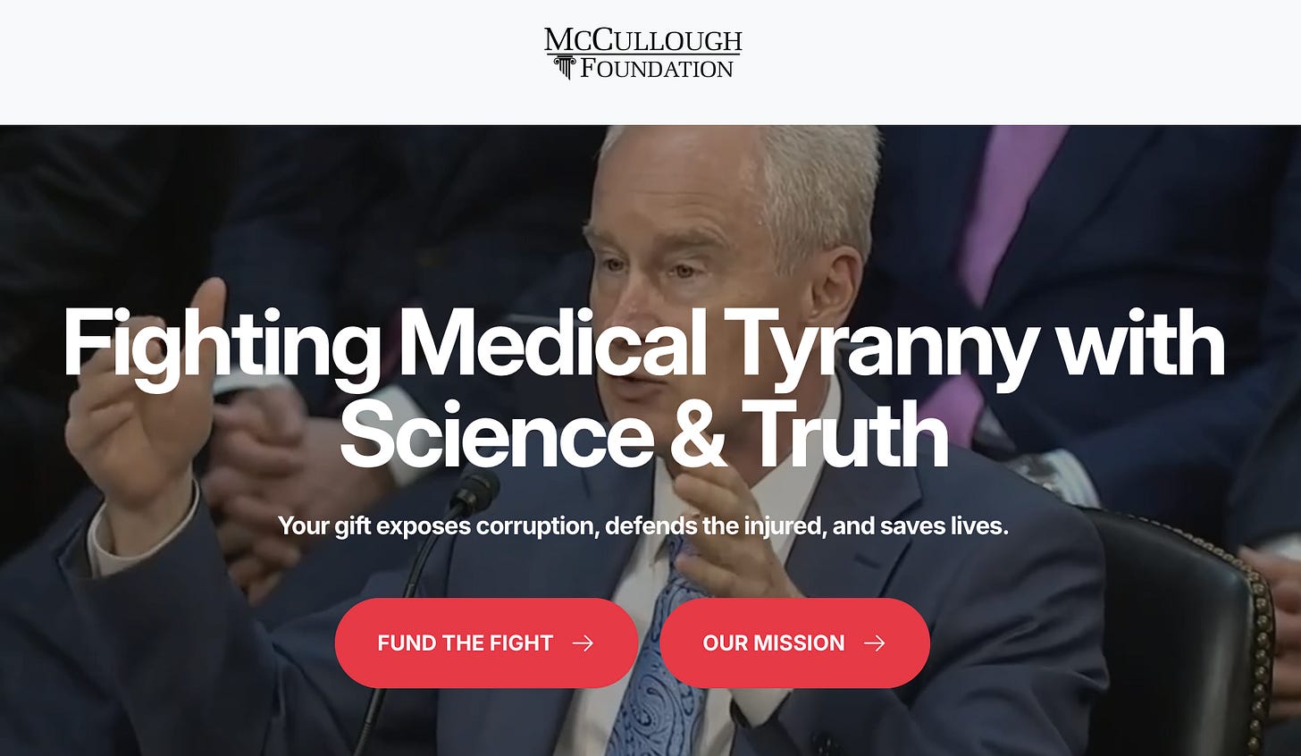 McCullough Foundation Updated Website & Newsletter