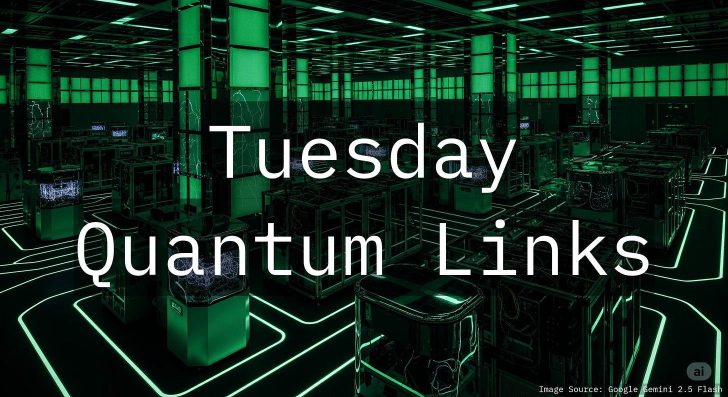 Daily Quantum Links for Tuesday, September 09, 2025