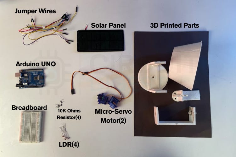 Maximize Solar Power: Dual-Axis Arduino Tracker Guide