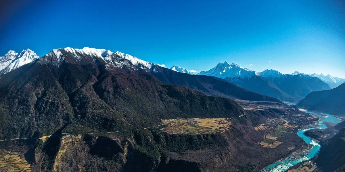 The world's biggest hydropower project breaks ground in Tibet
