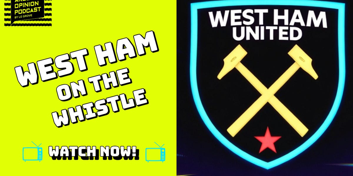 OH MY GOD ARSENAL WE LOVE YOU! | ON THE WHISTLE | EARLY BIRD