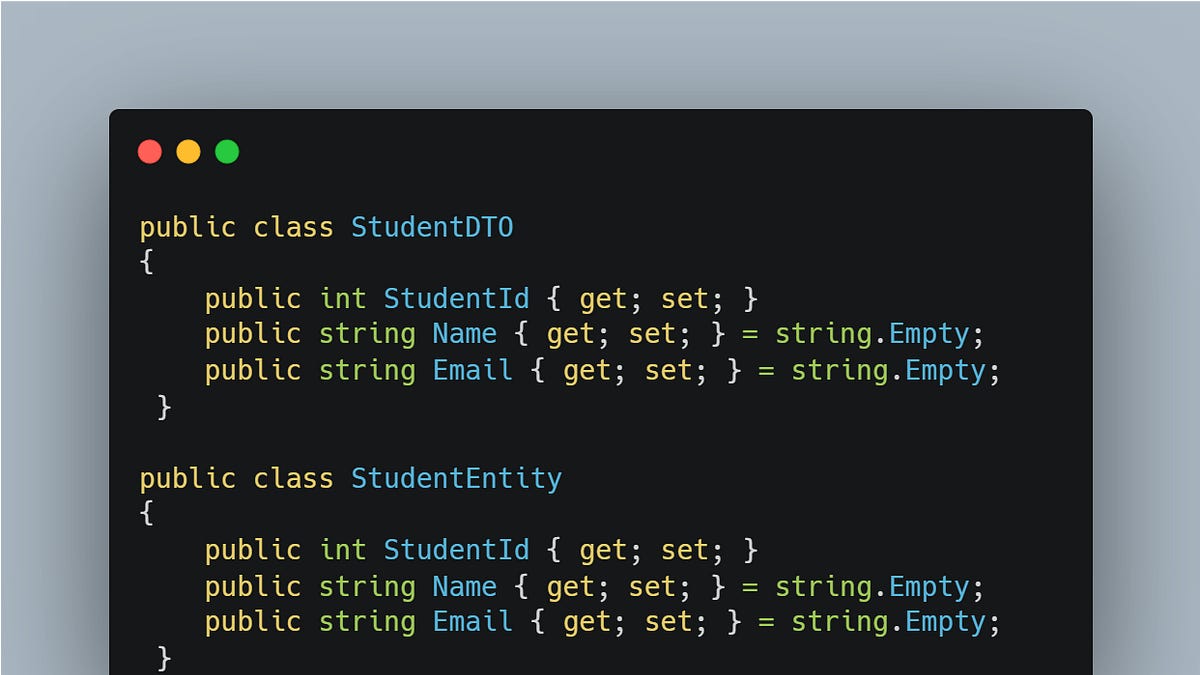 Episode 6 : Mapster in .NET Core for Mappings