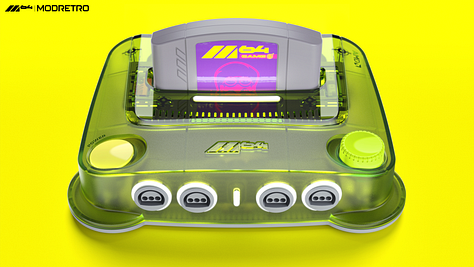 ModRetro M64 design and controller revealed – and fans of transparent ...