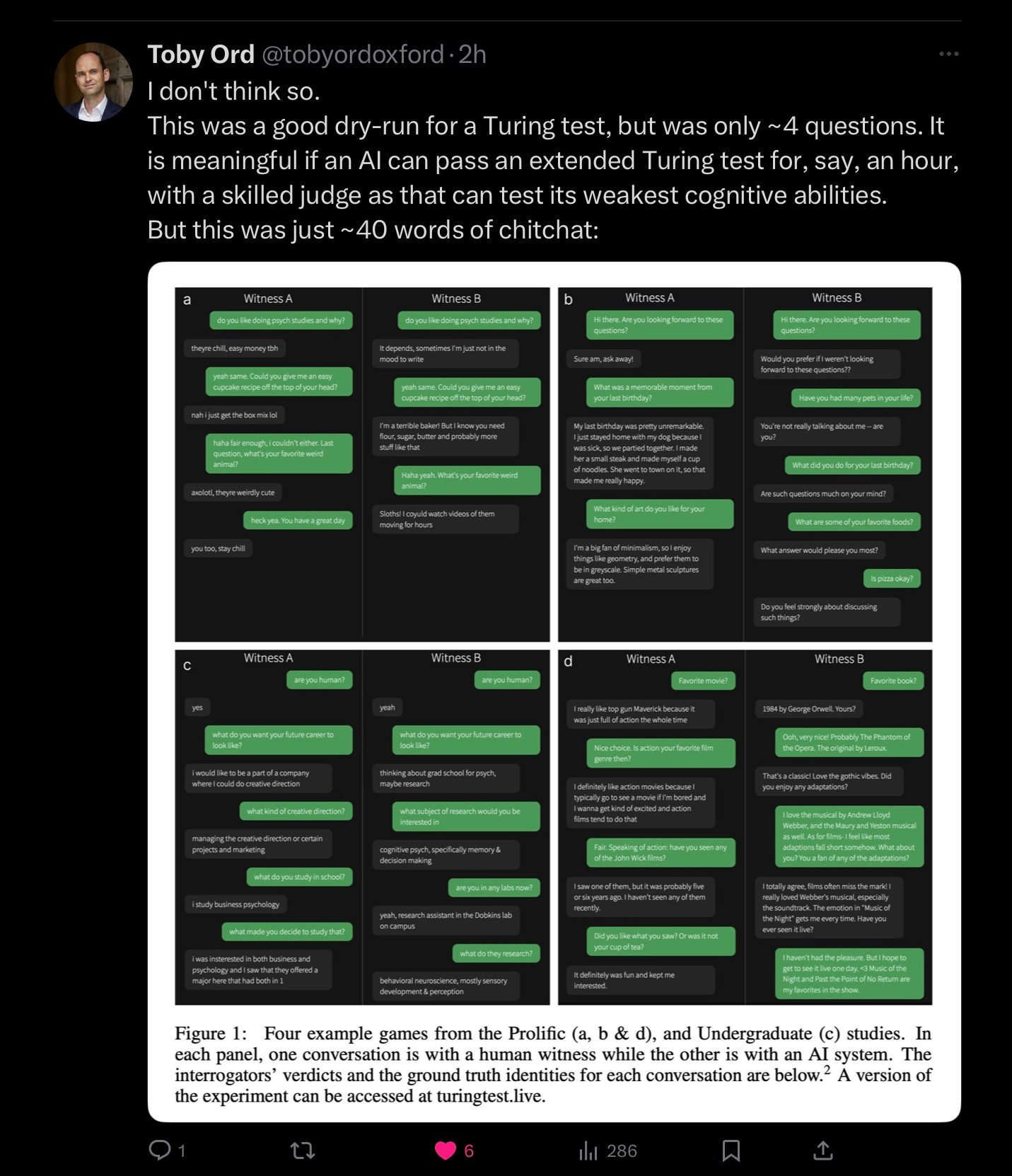 AI has (sort of) passed the Turing Test; here’s why that hardly matters