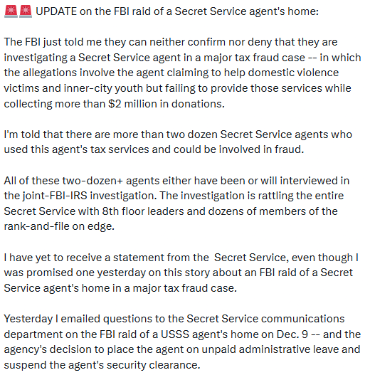 Secret Service Agent Protecting Vice President JD Vance Has Home Raided ...