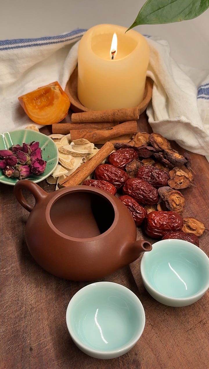 Chinese Herbal Tea for Sensitive Tummies - by Alice Sun
