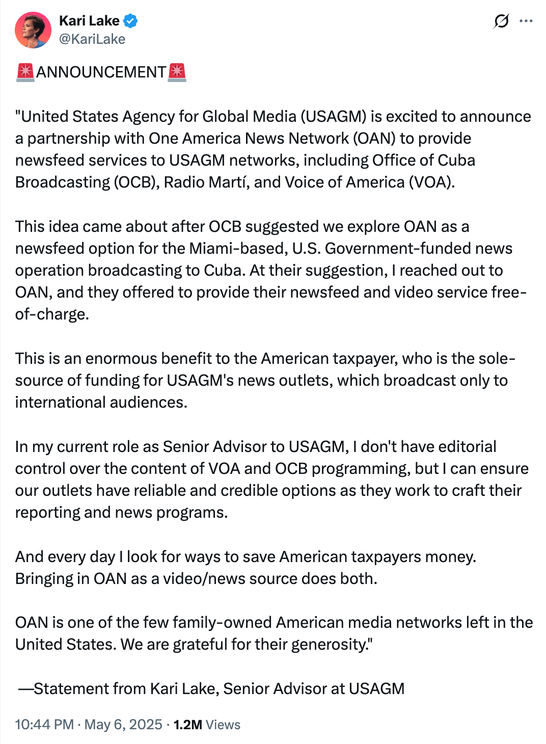 Corporation for Public Broadcasting's patriotic goodbye