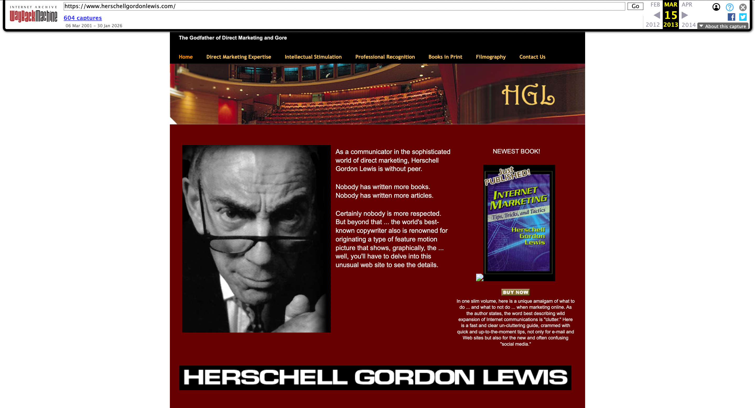 The Art of Herschell Gordon Lewis