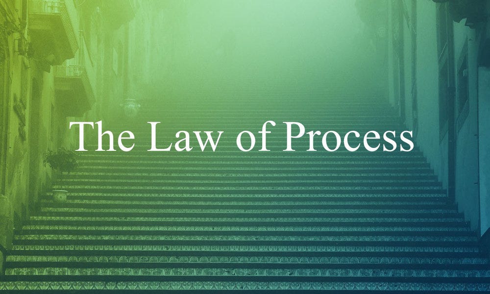The Law of Process - Brent Colby