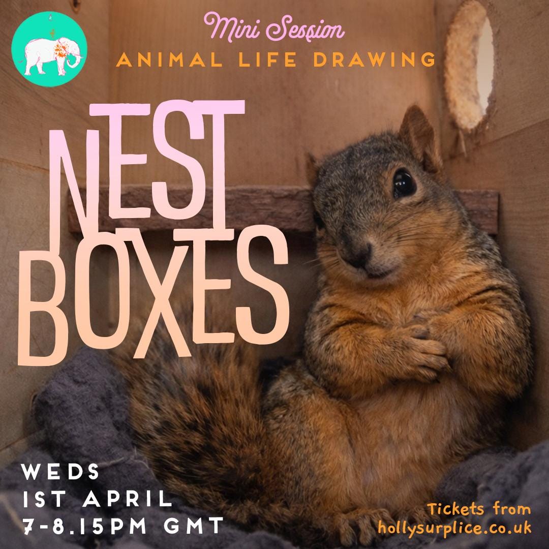 Super-cute Drawing Session Alert! - by Holly Surplice